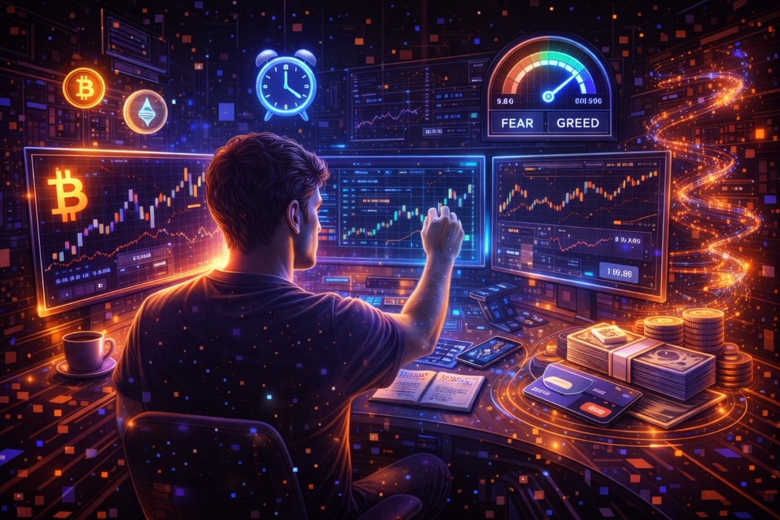 The Life of a Crypto Trader: Routine, Emotions, and Method
